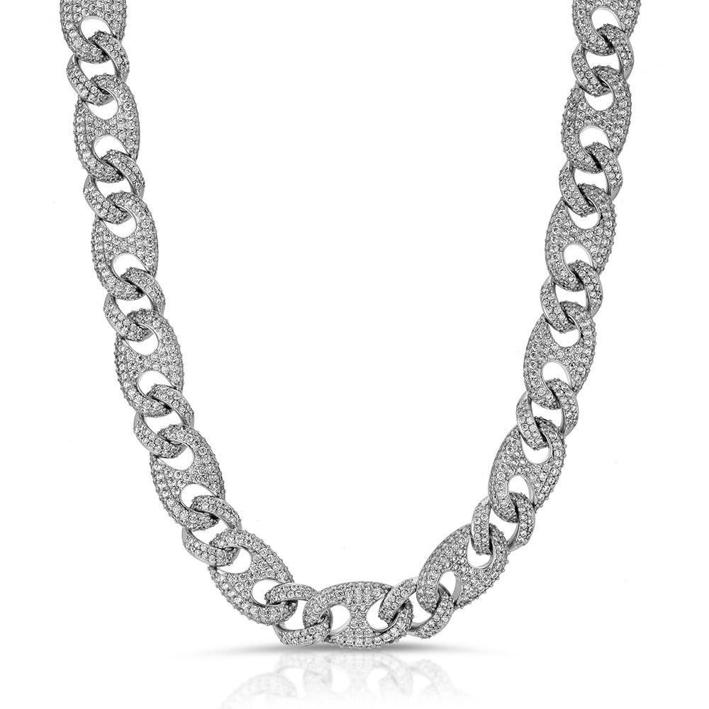 DIAMOND GUCCI CUBAN LINK CHAIN The Gold Gods CALIFORNIA ACCESSORIES